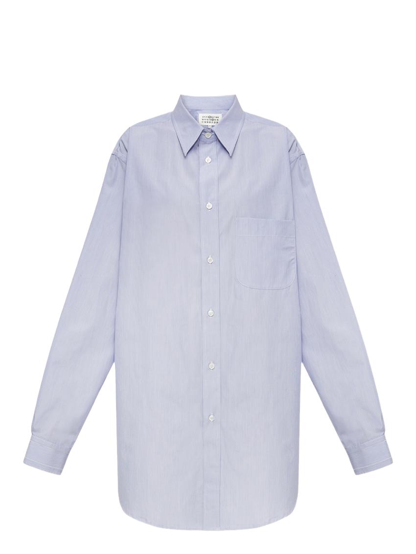 MAISON MARGIELA Maison Margiela Long Sleeve Pinstripe Shirt